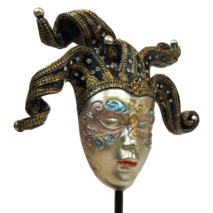 ベニスからの贈り物 ピエロの置物A ピエロ 道化師 ヒ?エロA lpe200-h532 仮面 イタリア ベネチア ヴェネツィア ベネチアンマスク : 三和ポチット - 通販 - Yahoo ...