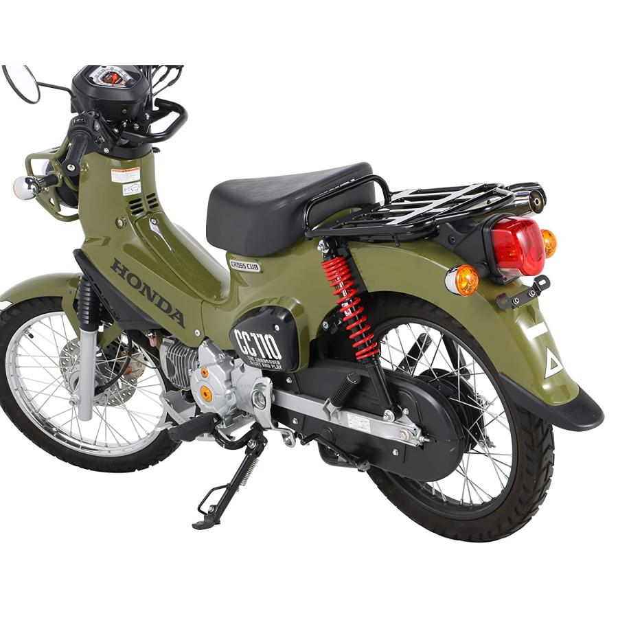 キタコ(KITACO) リアショックアブソーバー 2本1セット オイルダンパー採用 クロスカブ110(JA45,JA60) ブラック : 晨馬 - 通販 - Yahoo!ショッピング