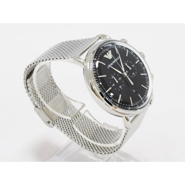 EMPORIO ARMANI 【エンポリオアルマーニ】EMPORIO 腕時計 メンズ クォーツ AVIATOR アビエーターAR11104 ...