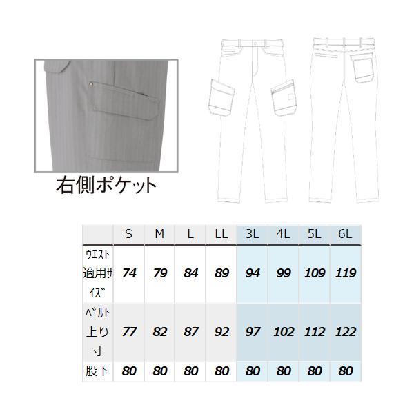 AZ-60621 5L AZITO カーゴパンツ ノータック メンズ AITOZアイトス AO11 : ao-03-60621 : 三洋アパレル ヤフー店 - 通販 - Yahoo!ショッピング