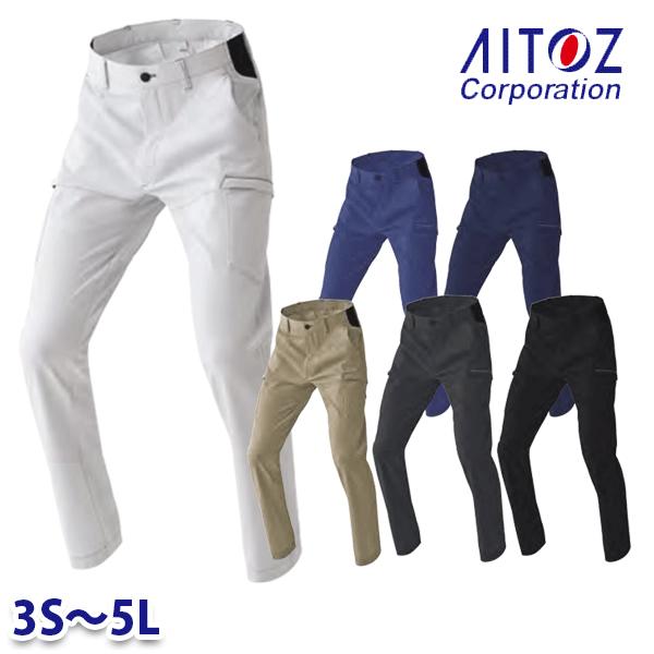 AZ-2421 3Sから5L カーゴパンツ(ノータック)(男女兼用) AITOZアイトス 23S :ATZ-01-AZ-2421:三洋アパレル ヤフー店 - 通販 - Yahoo!ショッピング