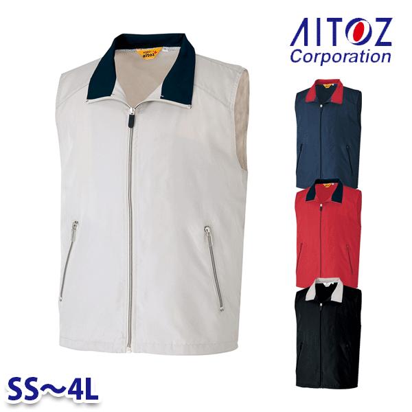 AZ-2661 SSから4L 裏メッシュベスト(男女兼用) AITOZアイトス 23S :ATZ-01-AZ-2661:三洋アパレル ヤフー店 - 通販 - Yahoo!ショッピング