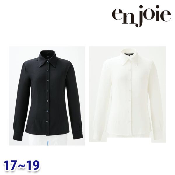 長袖シャツ enjoieアンジョア 01230 事務服 17号から19号 SALEセール 22AW : 三洋アパレル ヤフー店 - 通販 - Yahoo!ショッピング