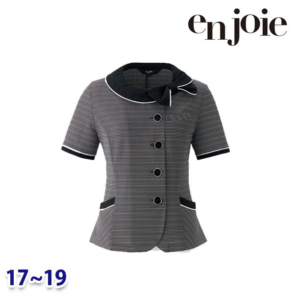 オーバーブラウス enjoieアンジョア 26502 事務服 17号から19号 SALEセール 22AW : 三洋アパレル ヤフー店 - 通販 - Yahoo!ショッピング
