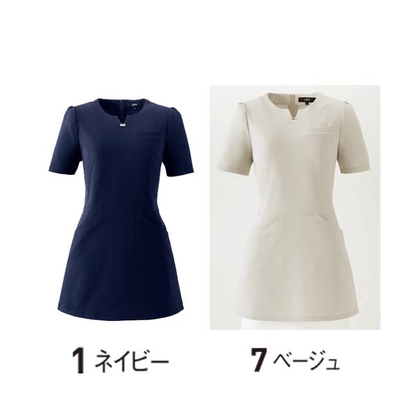 チュニック enjoieアンジョア 46550 事務服 17号から19号 SALEセール 22AW :ENJ2-46550:三洋アパレル ヤフー店 - 通販 - Yahoo!ショッピング