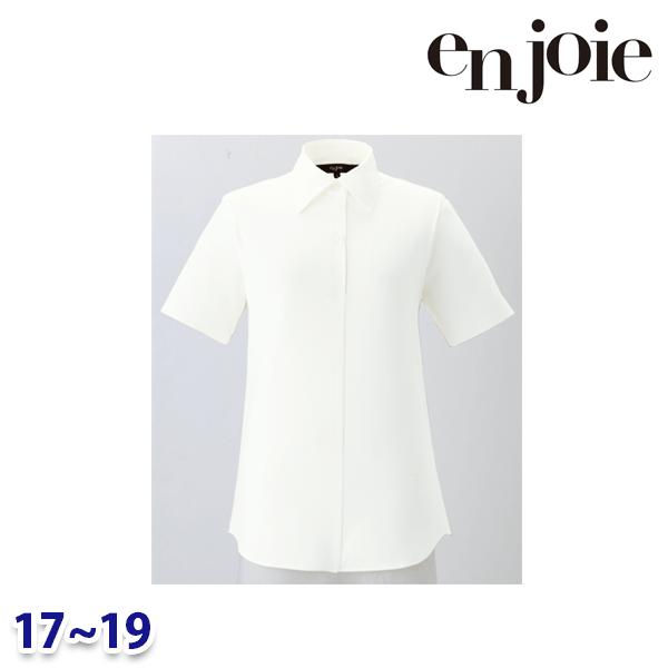 半袖ブラウス enjoieアンジョア 06235 事務服 17号から19号 SALEセール 22AW : enj2-6235 : 三洋アパレル ヤフー店 - 通販 - Yahoo!ショッピング