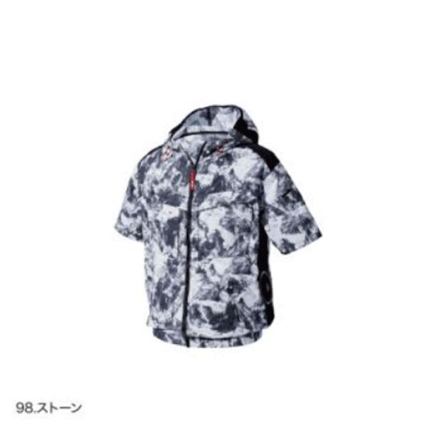 HOOH 快適ウェア V8817 Sから3L サイドファン半袖フードジャケット : 三洋アパレル ヤフー店 - 通販 - Yahoo!ショッピング