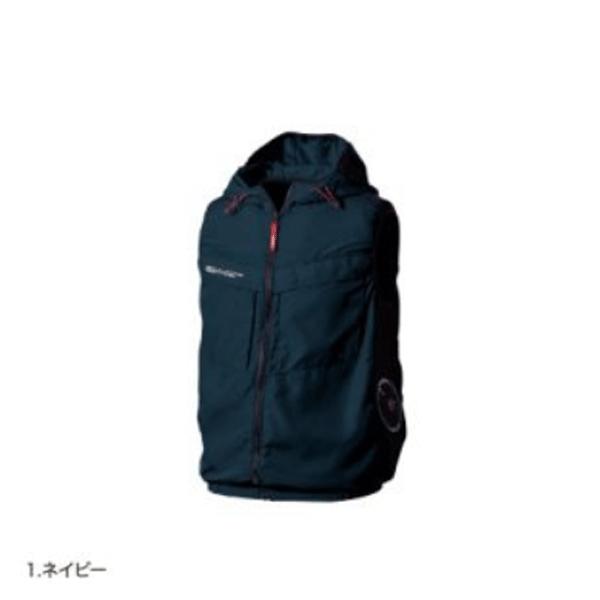 HOOH 快適ウェア V8819 4Lから8L サイドファンフードベスト : 三洋アパレル ヤフー店 - 通販 - Yahoo!ショッピング