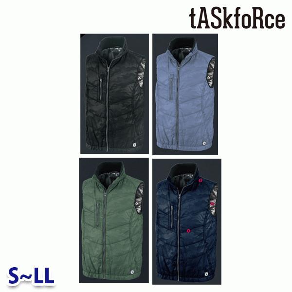01099 中綿エンボスベスト SからLL tASkfoRce タスクフォース22UP : okw-1-01099 : 三洋アパレル ヤフー店 - 通販 - Yahoo!ショッピング