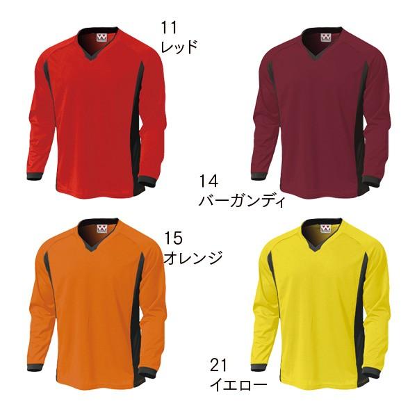 WUNDOU P1930 長袖サッカーシャツ〔SからXXL〕 SALEセール : wnd-1930-2 : 三洋アパレル ヤフー店 - 通販 - Yahoo!ショッピング