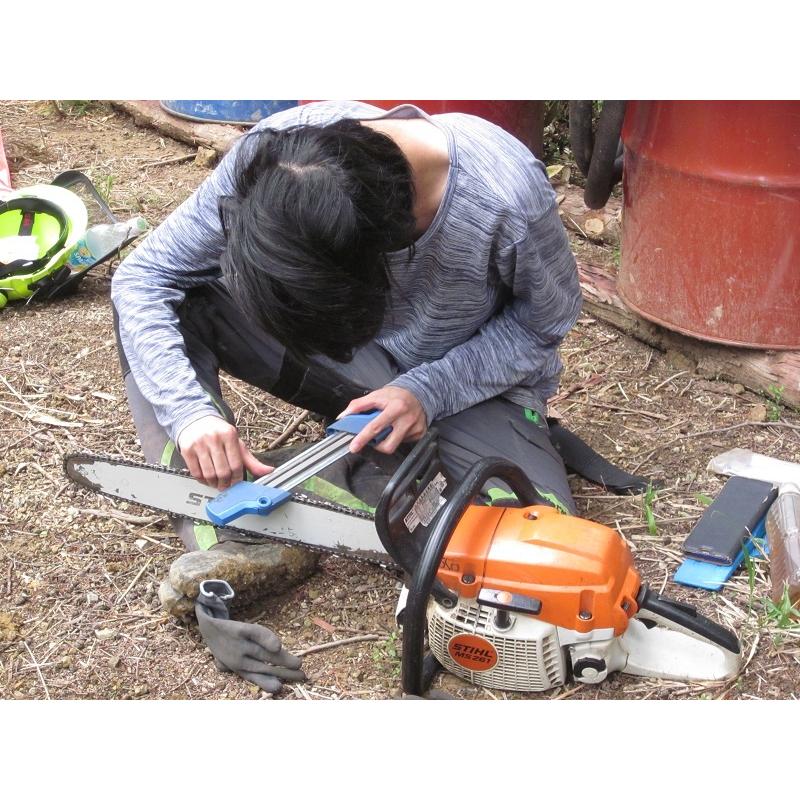 【並行輸入】やすり チェーンソー用 フェアード社製 PFERD CS-X 4.8mm ソーチェーンピッチ.325 チェーンソーシャープナー ...