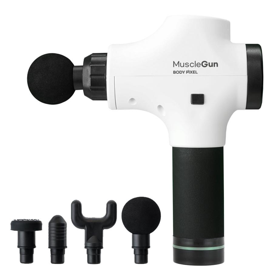 BODYPIXEL ボディピクセル マッスルガン PRO WHITE 標準セット BP-J-201 : サポニンタイガネット事業部 - 通販 - Yahoo!ショッピング