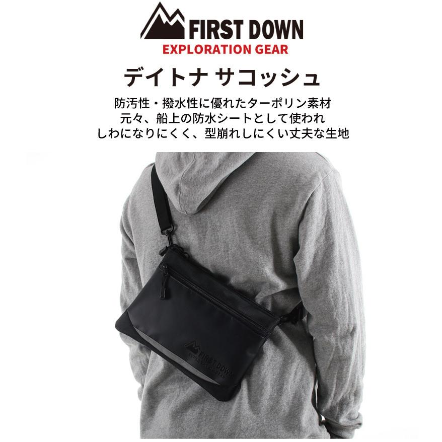 FIRST DOWN FIRSTDOWN EX デイトナ サコッシュ ショルダーバッグ 斜めがけ ナイロン ファーストダウン 撥水 スポーツ 旅行 ミニショルダー 小さめ : A’s life ...