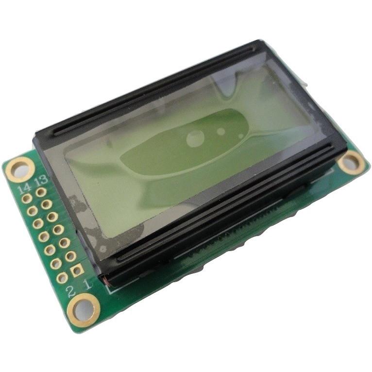 液晶表示器(LCD）LCM0802A互換品 8文字×2行 バックライト 緑 LED 1個入 ＜led-181＞ : 札幌貿易 - 通販 ...