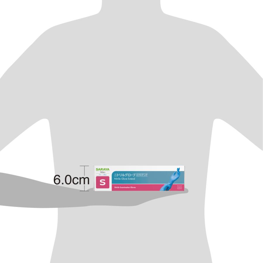 SARAYA 手袋 ニトリル グローブ エクステンド Sサイズ 100枚 - サラヤ公式 : サラヤ Yahoo!ショッピング店 - 通販 - Yahoo!ショッピング