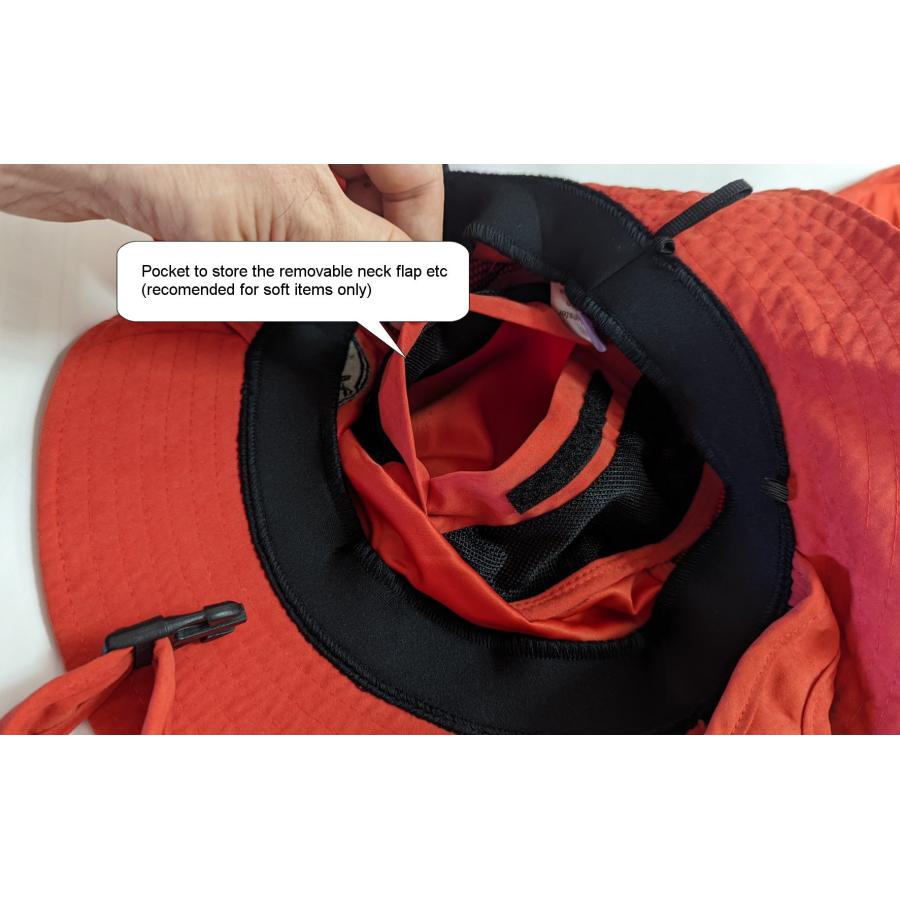 airSUP ハット SUP / サーフィン Bucket Hat パドルボード用の帽子 RED air カヤック ボードなど : サルテック ...