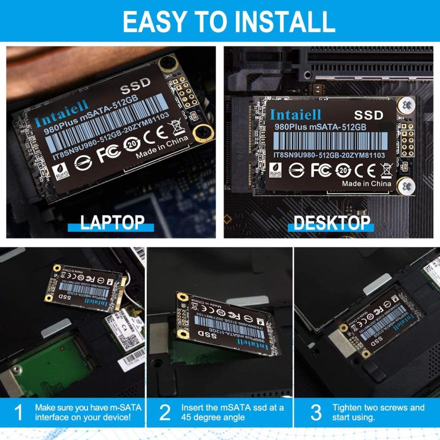 新品 SSD 256GB mSATA ミニ 6GB/秒 3D NANDフラッシュ : SASストア - 通販 - Yahoo!ショッピング