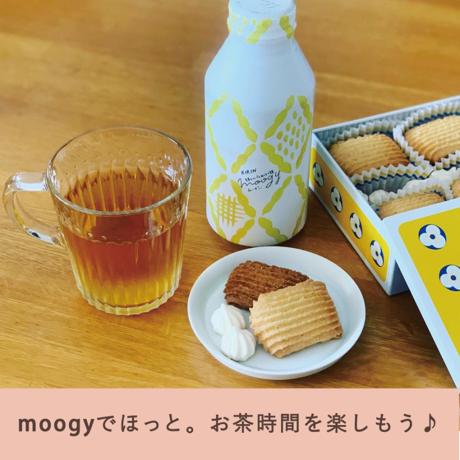 ギフト キリン 生姜とハーブのぬくもり麦茶 moogy 375g×8本 ボトル缶 ギフトセット プレゼント 大人可愛い インスタ映え 可愛い ...
