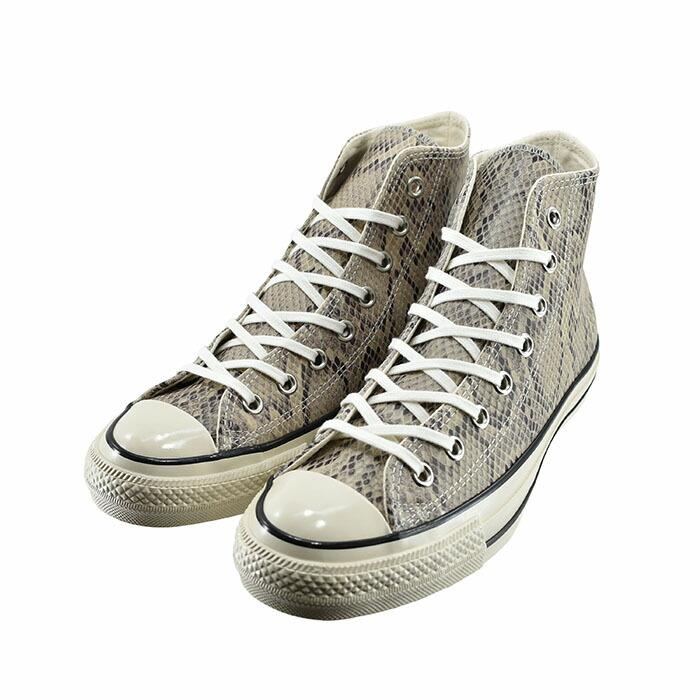 コンバース CONVERSE LEATHER ALL STAR US PYTHON HI レザー オールスター US パイソン HI ...