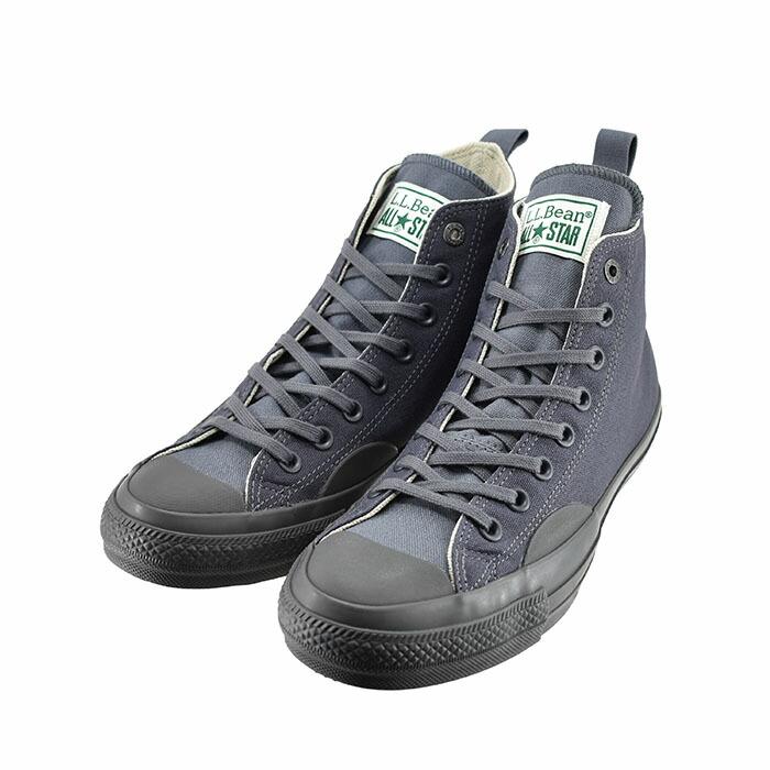 CONVERSE コンバース ALL STAR 100 L.L.Bean HI オールスター 31307660 ストーングレイ グレー 04 (STONE GRAY(〜24.5cm ...