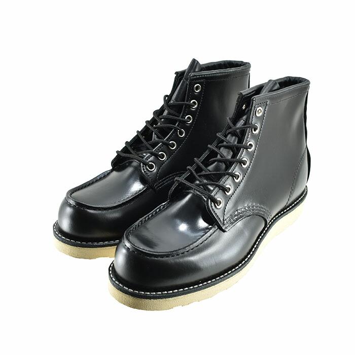 RED WING SHOES（レッドウィング） RED WING 6" CLASSIC MOC 6インチ クラシックモック (ブラック) : SasayaYahoo!ショッピング店 - 通販 ...