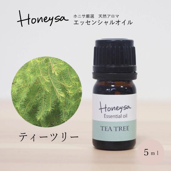 AEAJ認定表示基準認定精油精油 エッセンシャルオイル （ティーツリー ティートリー 5ml ) 精油 アロマ 100%ピュア 天然 Honeysa精油 f13 : 蜂蜜と石鹸香りのお店ささや ...