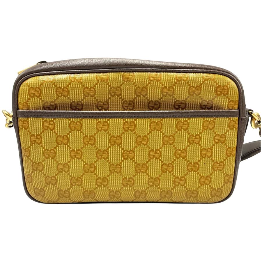 GUCCI グッチ ショルダーバッグ adidas 702427 PVCコーティングキャンバス ブラウン レディース : さすがや - 通販 - Yahoo!ショッピング