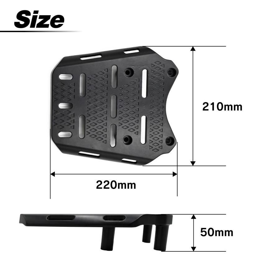 PCX125 PCX150 PCX160 JF56 JF81 JF84 JK05 JK06 KF18 KF3 KF47 対応 リアキャリア リア キャリア リアボックス トップケース 荷台 ...