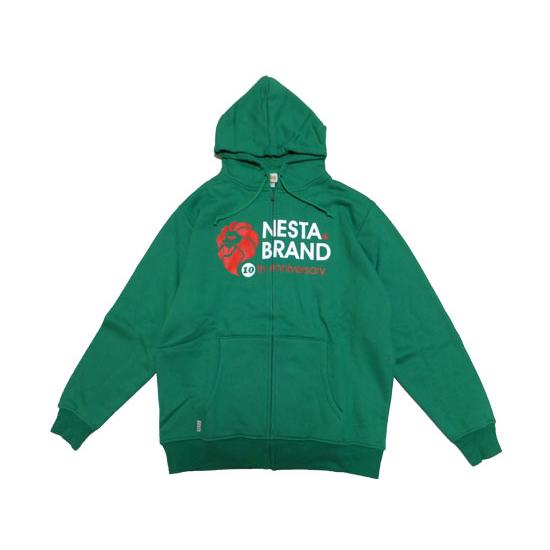NESTA BRAND BRAND(ネスタブランド)パーカー LION LOGO / GREEN : レゲエショップ SATIVA - 通販 ...