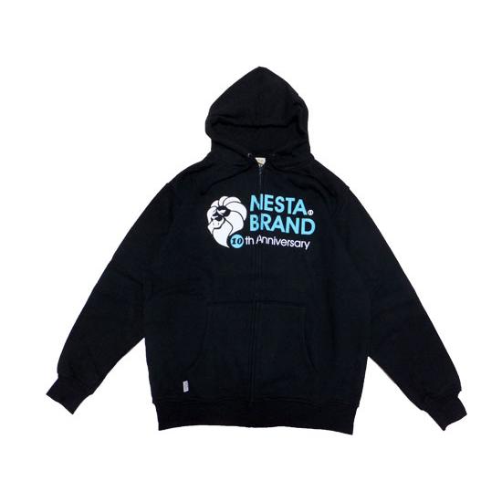NESTA BRAND(ネスタブランド)パーカー NESTA LION LOGO / BLACK :NESTA-PA40:レゲエショップ ...