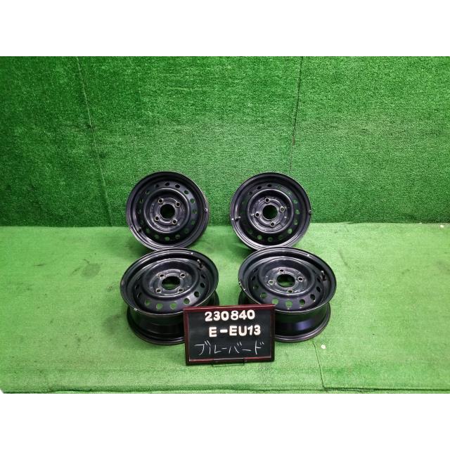 個人宅配送不可；EU13 ブルーバード 日産純正 スチールホイール 4本 13×5J P114.3 4穴 自社品番 230840 : 有限会社佐藤商会 - 通販 - Yahoo!ショッピング