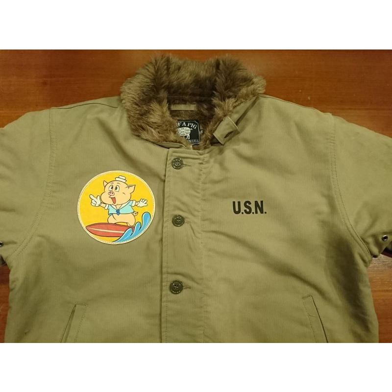 SURF A PIG サーフアピッグ N−1デッキジャケット SJ−10 [SJ-10] : 佐藤 商店 - 通販 - Yahoo!ショッピング