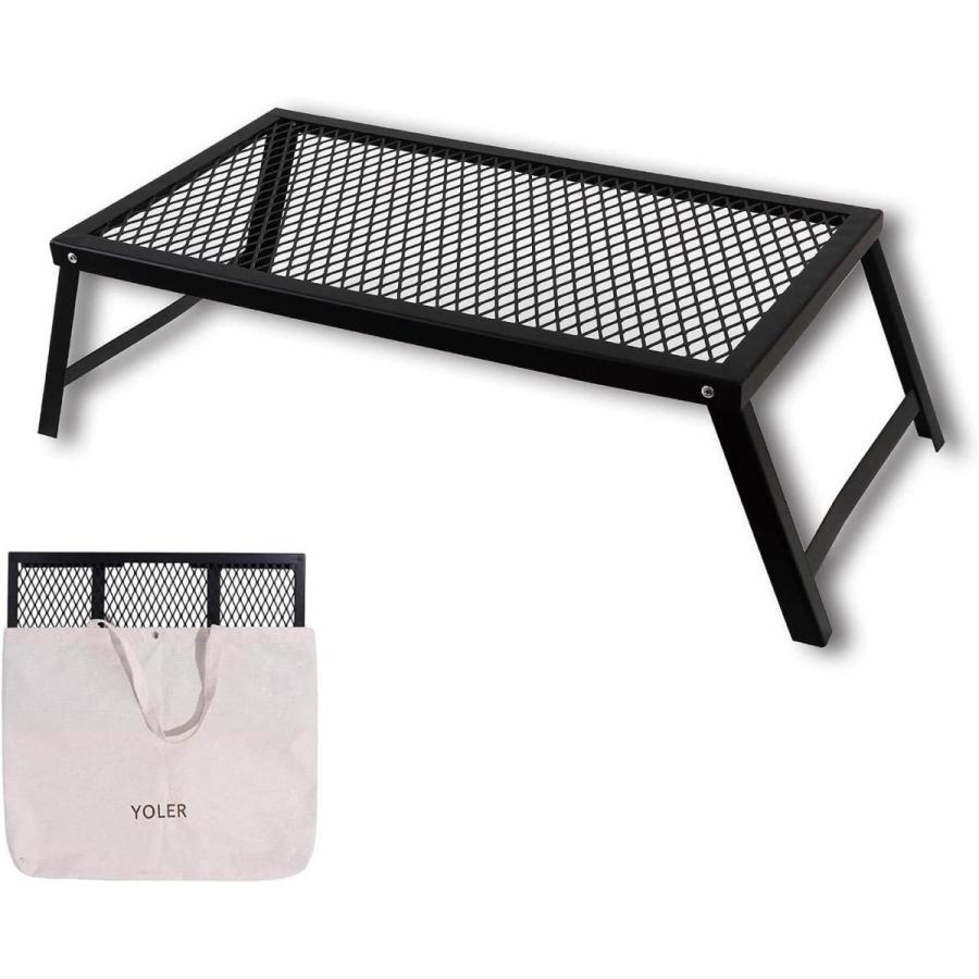ヨーラー(YOLER) アウトドアテーブル 焚き火テーブル ロータイプ クッカースタンド キャンプファイヤーグリル 専用ケー(uc303) : ストーンオークガーデン - 通販 - Yahoo ...
