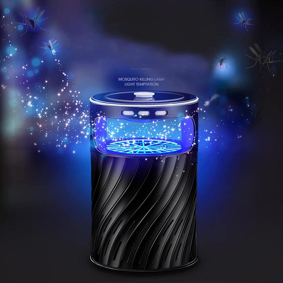 Zonglian【2021 モスキートランタン 電撃殺虫機 電気蚊取り器 殺虫ライト 蚊よけ 虫取り機 虫取り器 LEDラン(uf259 ...