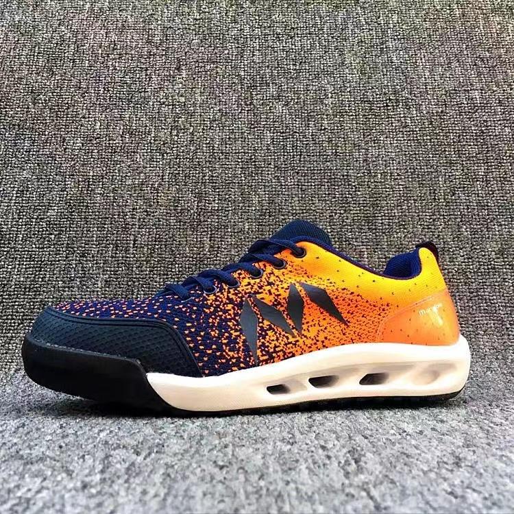 安全靴 作業靴 スニーカー 通気 踵衝撃吸収 A 丸五 高通気 鋼製先芯 耐油 マンダムニット(xc132) : ストーンオークガーデン ...