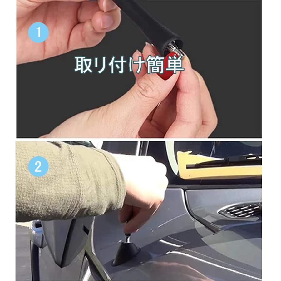 LIKENNY カーラジオアンテナ 自動車アンテナ ルーフアンテナ ラジオアンテナ AM/FM ショートアンテナ ブラック/汎用 全長16インチ : satosshi - 通販 - Yahoo ...