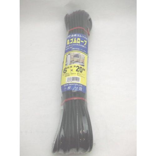 糸代製鋼 ITD 丸ゴムロープ 約6mmX20M ブラック : ことのは堂 - 通販 - Yahoo!ショッピング