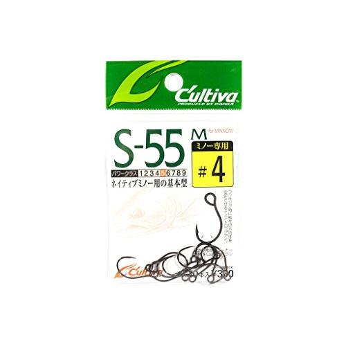 オーナー(OWNER) S-55M シングルフック4 11770 釣り針 : ことのは堂 - 通販 - Yahoo!ショッピング