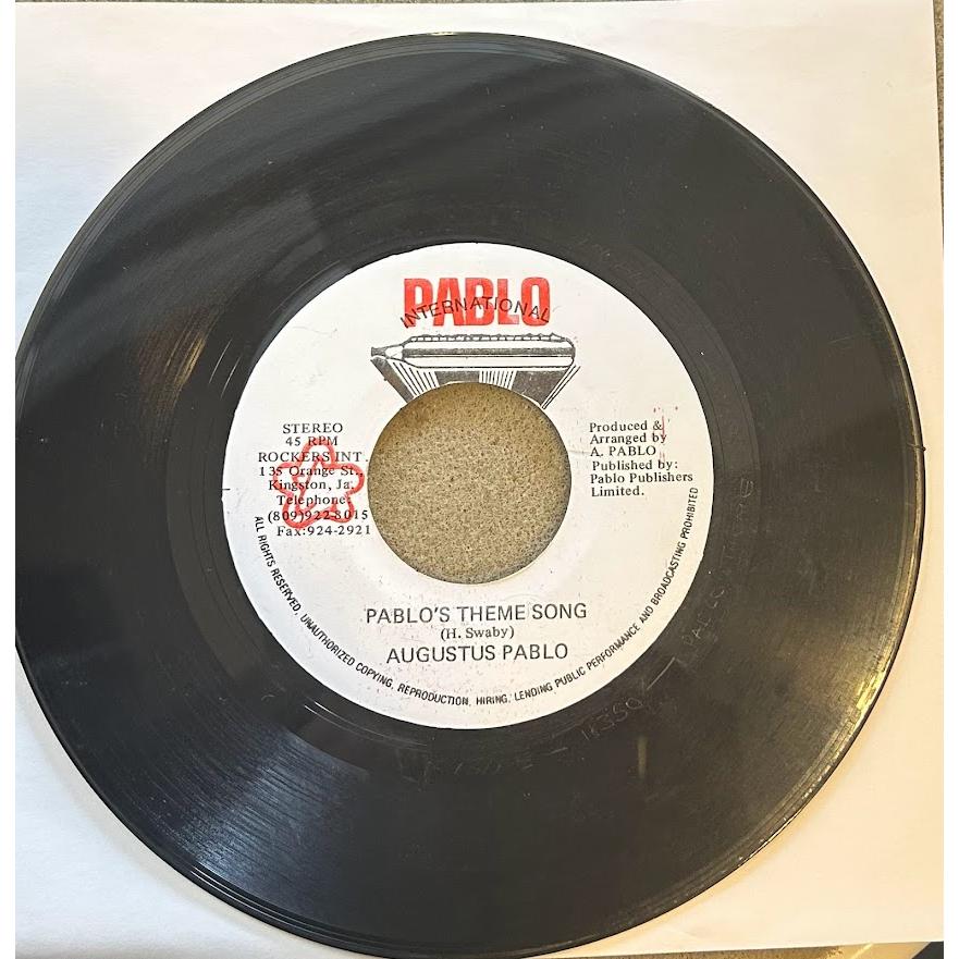 【7】AUGUSTUS PABLO/PABLO'S THEME SONG : nami-ep-20220825-14 : サツキBOOKS ...