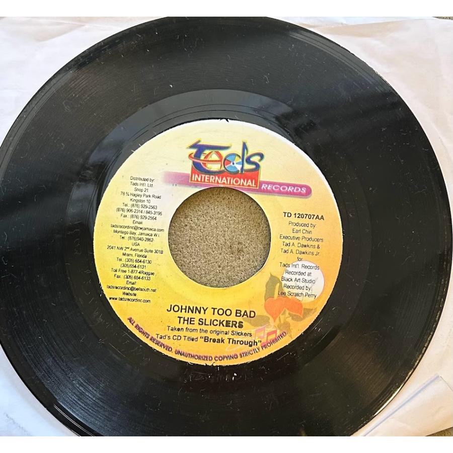 【7】THE SLICKERS/JOHNNY TOO BAD : サツキBOOKS - 通販 - Yahoo!ショッピング