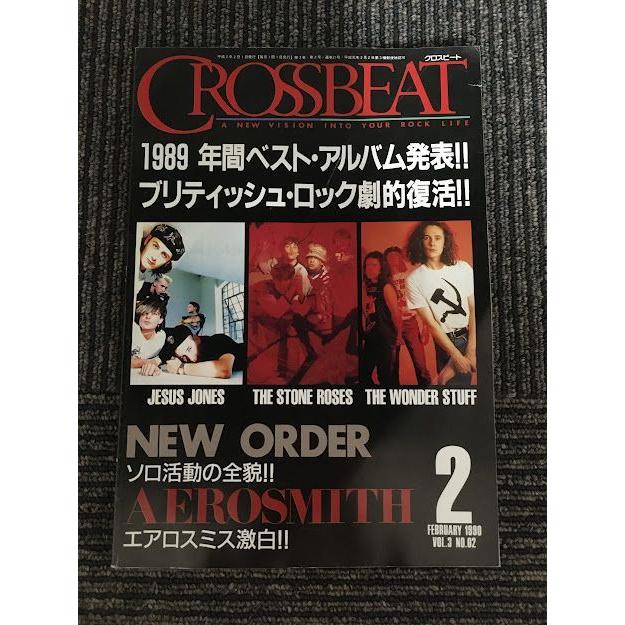 CROSSBEAT (クロスビート) 1990年2月号 / ブリティッシュロック劇的復活、エアロスミス激白 : サツキBOOKS - 通販 - Yahoo!ショッピング
