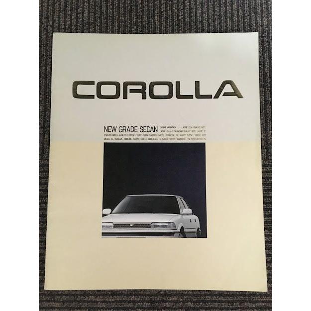 トヨタ COROLLA カローラ 1987年 カタログ : サツキBOOKS - 通販 - Yahoo!ショッピング