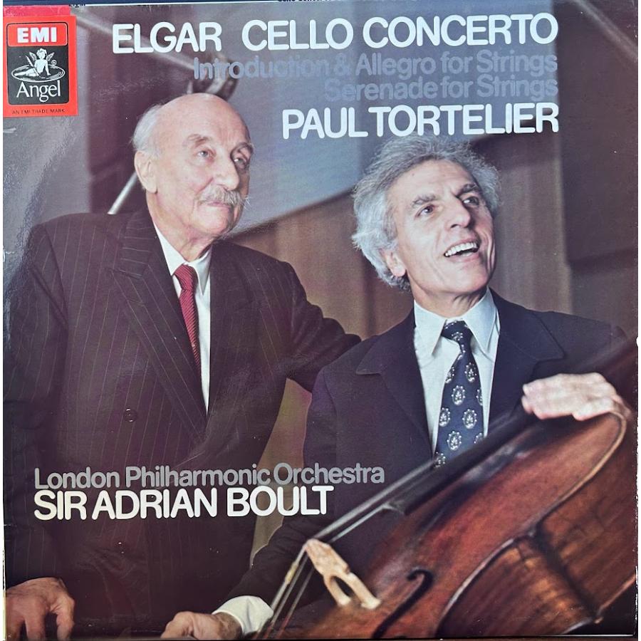 【LP】Elgar/Paul Tortelier, Sir Adrian Boult/Cello Concerto/Introduction ...