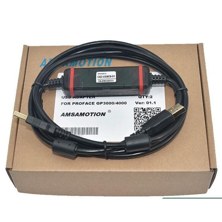 GP/Proface GP3000/ST3000/LT3000/GT3400 シーケンサー 画面転送ケーブル CA3-USBCB-01 新品 送料無料【6ヶ月保証】 : Sattyストア ...