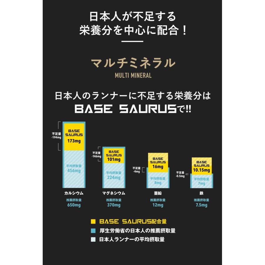 【ポイント10倍】ベースサウルス BASE SAURUS 150粒 アミノ酸 サプリ サプリメント マラソン フル マラソン完走セット 補給食 フルマラソン : SAURUS Yahoo ...