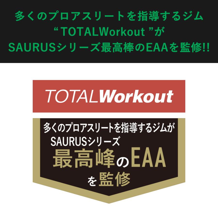 SAURUS EAA Elite(サウルスEAAエリート) 4包入り(約4食分) 80g EAA10,000mg+11種類のビタミン+クエン酸 ...
