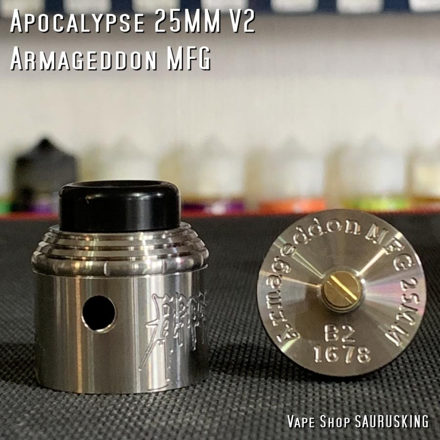 Apocalypse 25mm V2 SS by Armageddon MFG *正規品*VAPE : SAURUSKINGヤフー店 - 通販 ...