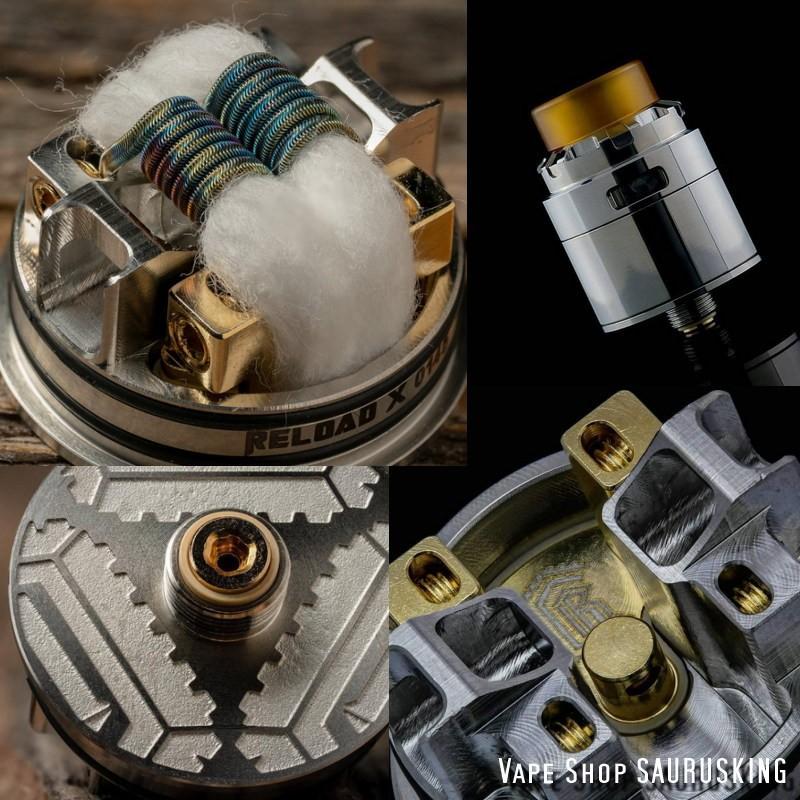 Reload X RDA 24mm ReLoad Vapor USA / リロード*正規品*VAPE : SAURUSKINGヤフー店 ...