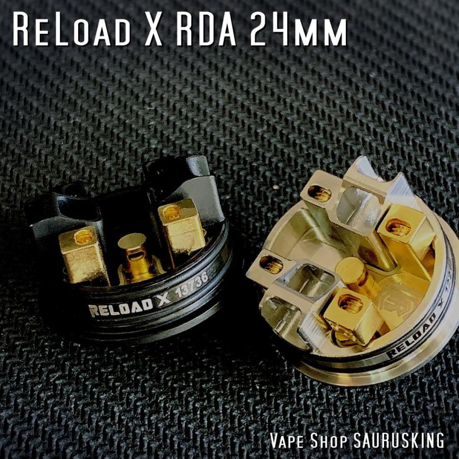 Reload X RDA 24mm ReLoad Vapor USA / リロード*正規品*VAPE : SAURUSKINGヤフー店 ...