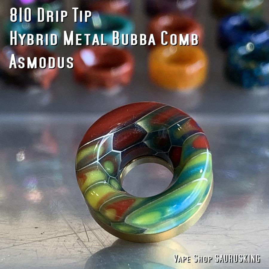 ドリップチップ 810 Asmodus Hybrid Metal Bubba Comb / VAPE Drip Tip アスモダス 002 : SAURUSKINGヤフー店 - 通販 ...